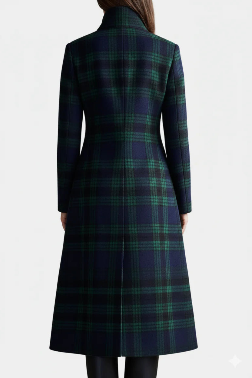 Timeless Plaid Elegant Coat – Lennox And Gray